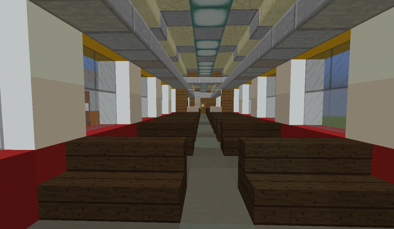 And The Iconic Schindler Passenger Cars Minecraft Map