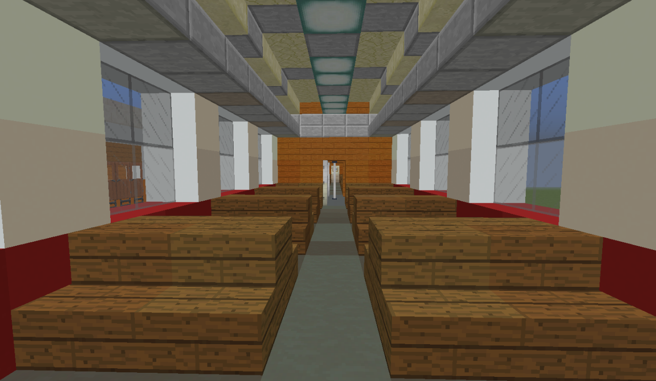 And The Iconic Schindler Passenger Cars Minecraft Map