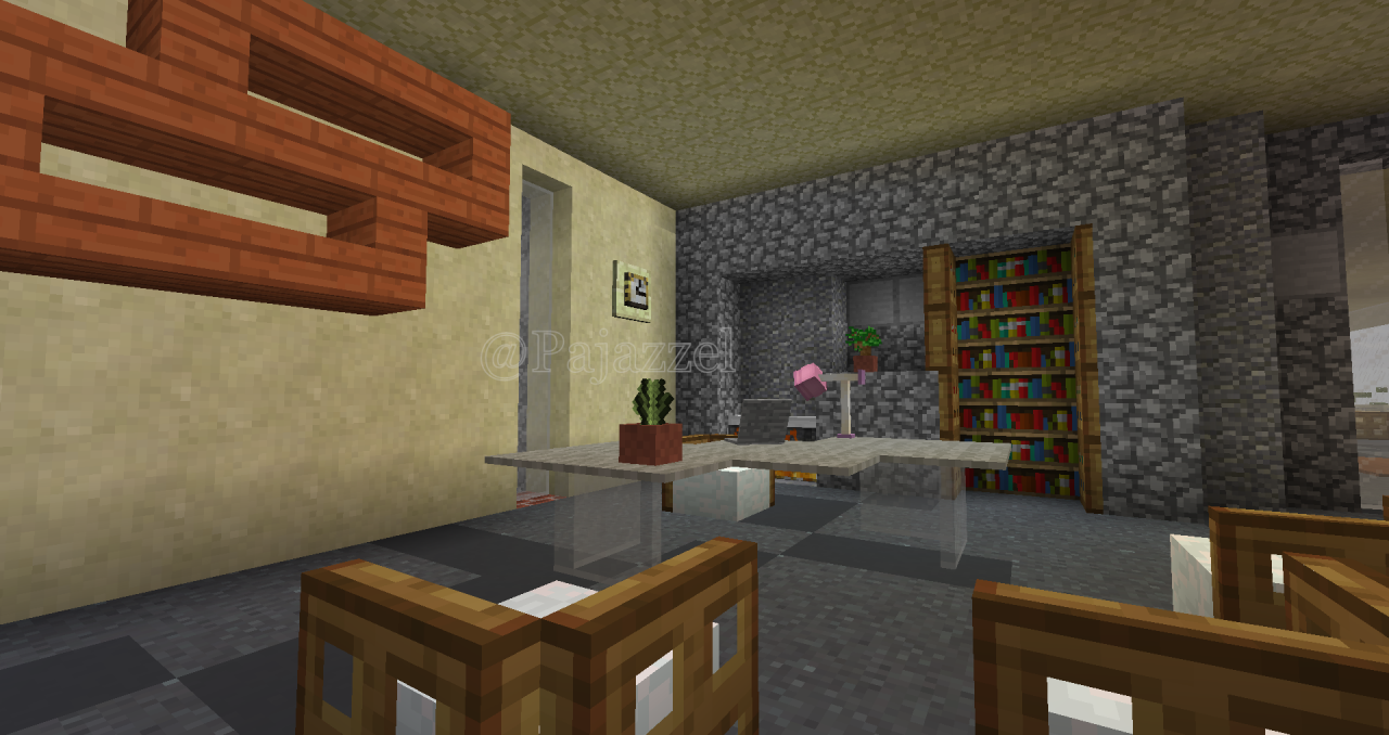 Frank Lloyd Wright's Fallingwater (Interior) Minecraft Map