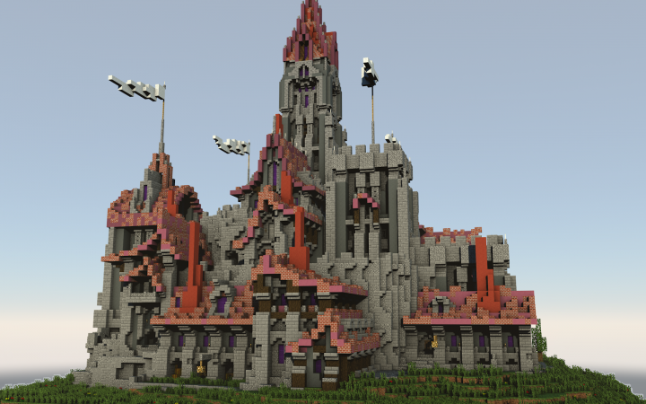 Medieval castle spawn Minecraft Map
