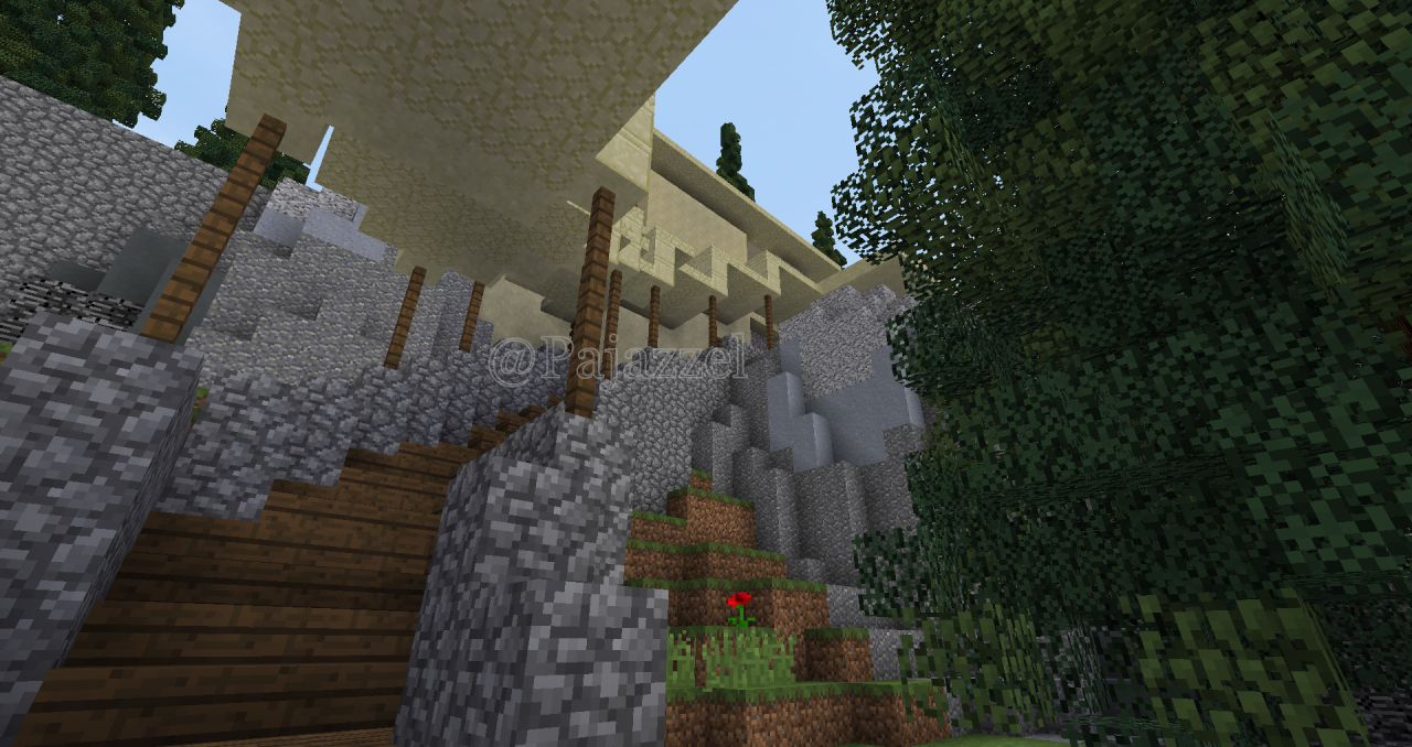 Frank Lloyd Wright's Fallingwater (Exterior) Minecraft Map