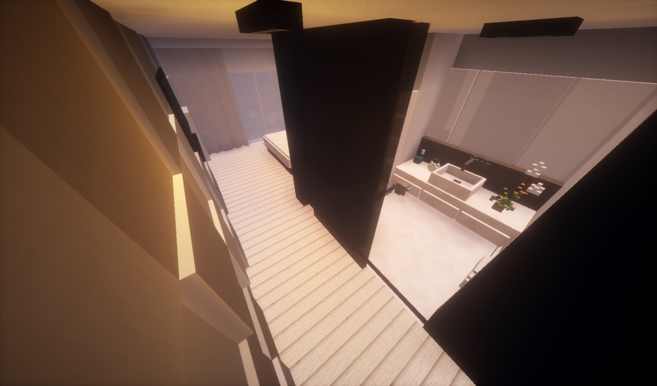 House with turquoise (with little tiles mod) Minecraft Map