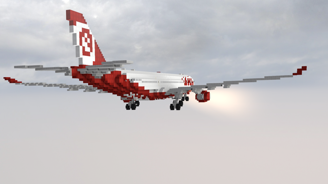 Avteam Airbus A330-300 Minecraft Map