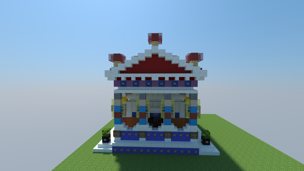 AC Origins Statue Column/Caryatids Temple Minecraft Map