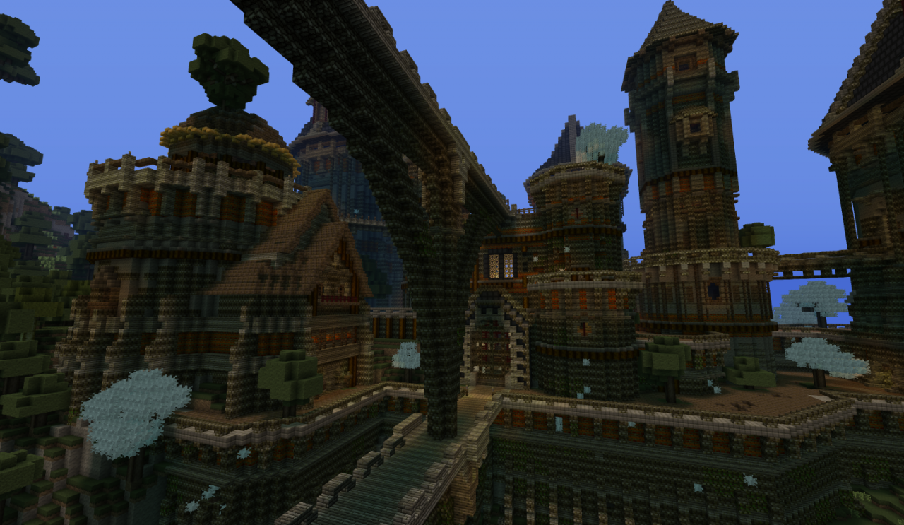 Ancient Castle Ruins Minecraft Map