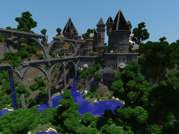 Ancient Castle Ruins Minecraft Map