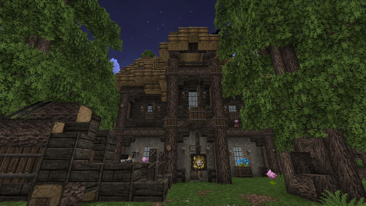 Medieval/Fantasy Castle-Village! Minecraft Map