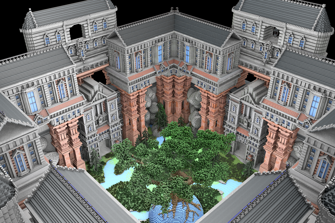 ORACLE PALACE - CONCEPT ART Minecraft Map