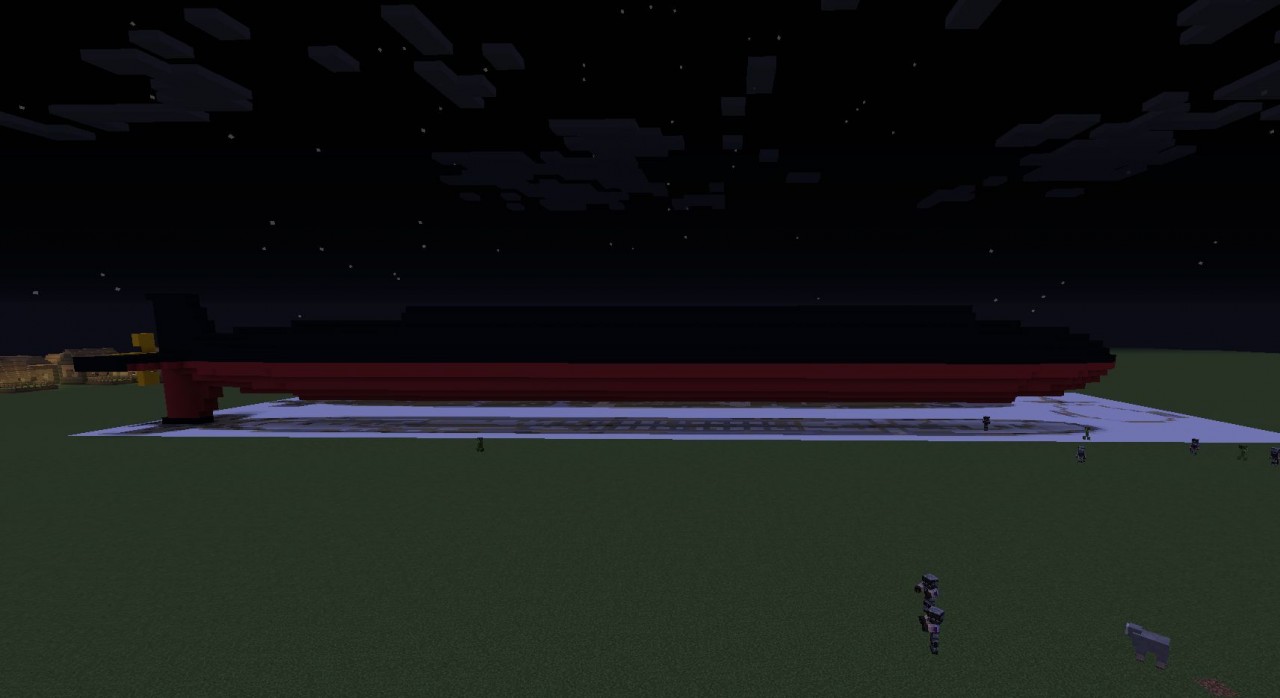 USS Ohio Nuclear submarine (SSGN-726) Minecraft Map