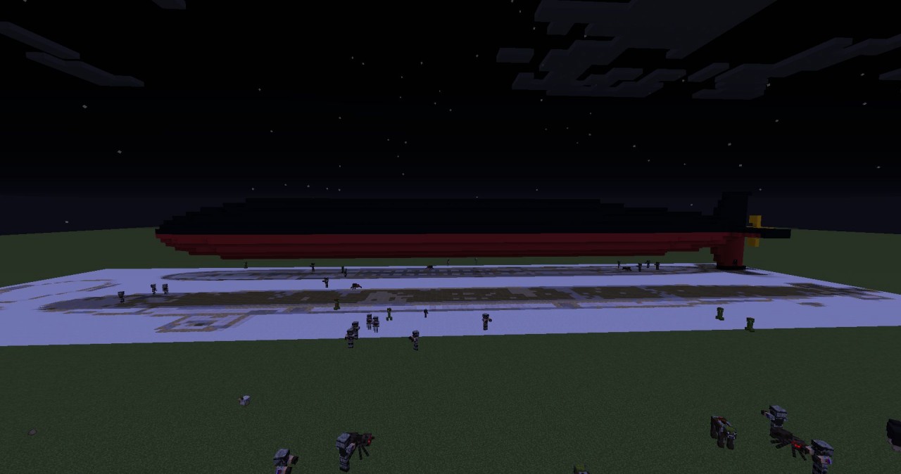 USS Ohio Nuclear submarine (SSGN-726) Minecraft Map