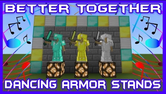 Better Together Dancing Armor Stands Tutorial Minecraft Project