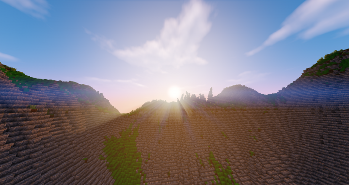 Mountainous Terrain Minecraft Map