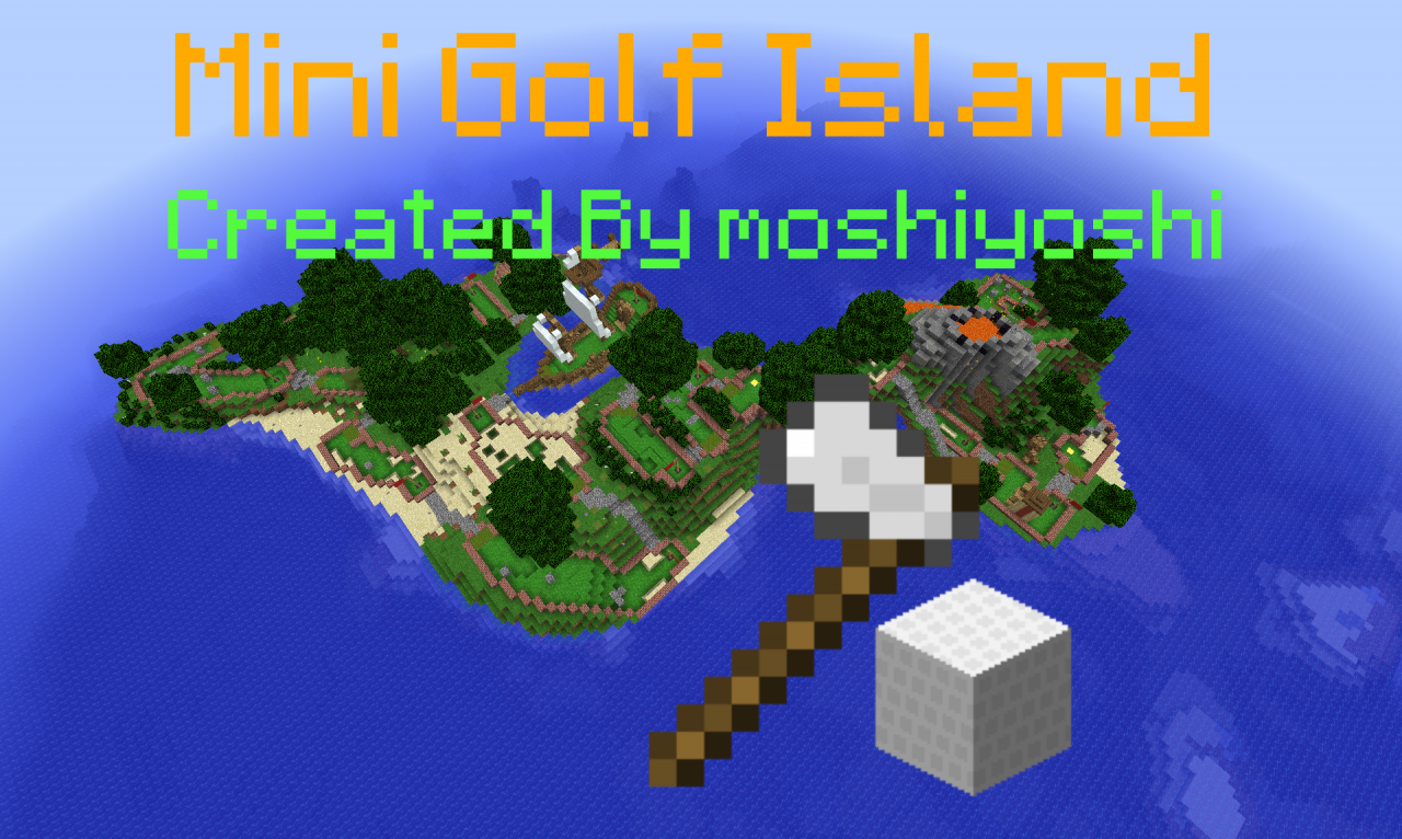 Mini Golf Island Minecraft Map