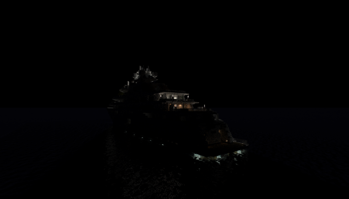 Superyacht - Topaz { 1:1 SCALE } Minecraft Map