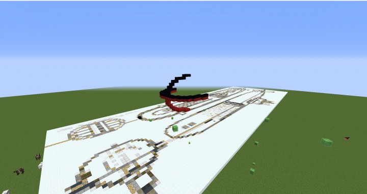 Typhoon Class nuclear submarine (project 941, акула) Minecraft Map