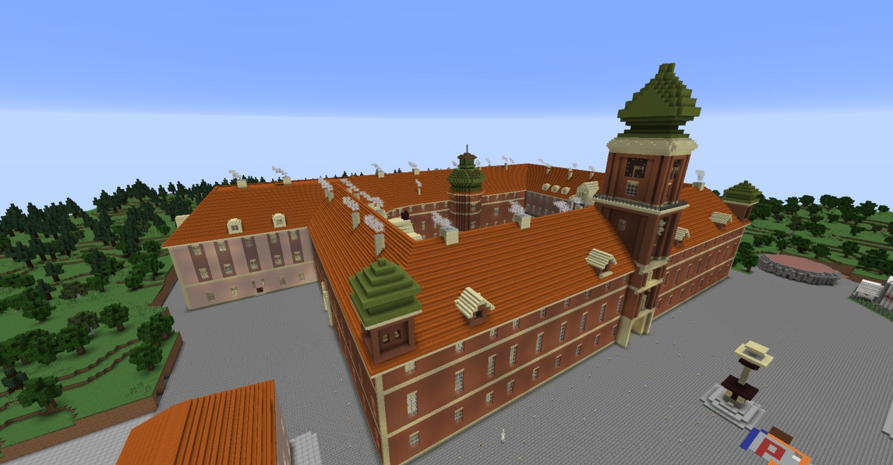 Warsaw Royal Palace Minecraft Map