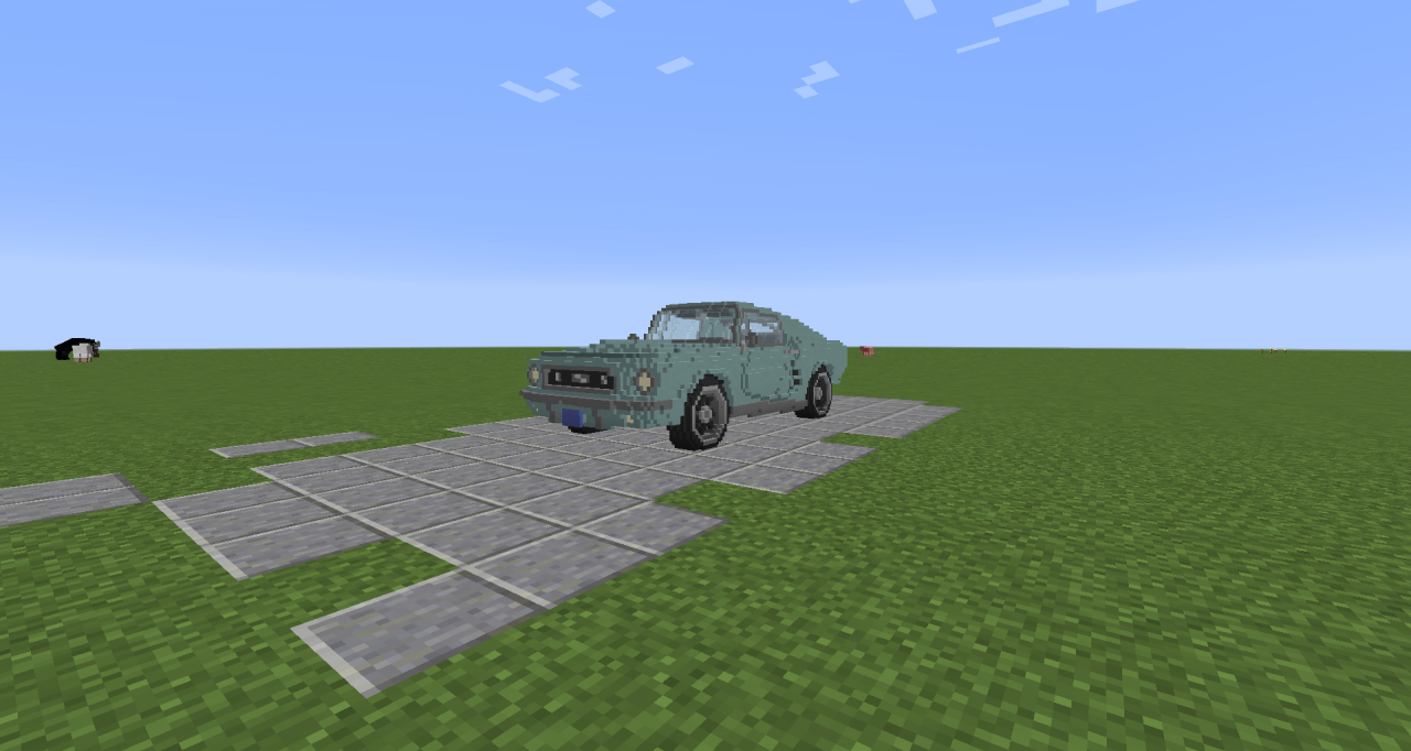 Ford Mustang - 1965 Minecraft Map