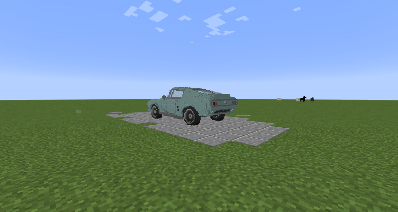 Ford Mustang - 1965 Minecraft Map