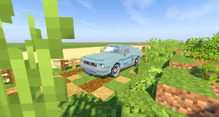Ford Mustang - 1965 Minecraft Map