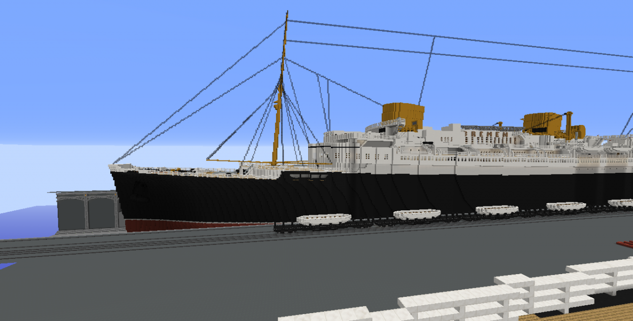 3:1 SS Bremen (Discontinued) Minecraft Map
