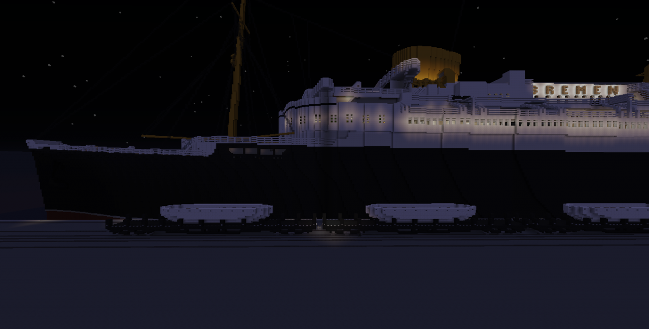 3:1 SS Bremen (Discontinued) Minecraft Map