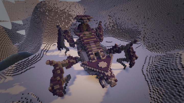 Halo 3 Scarab Minecraft Map