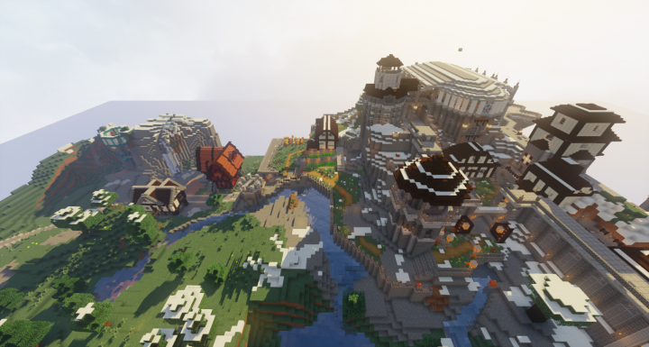 The Costal Castle Minecraft Map