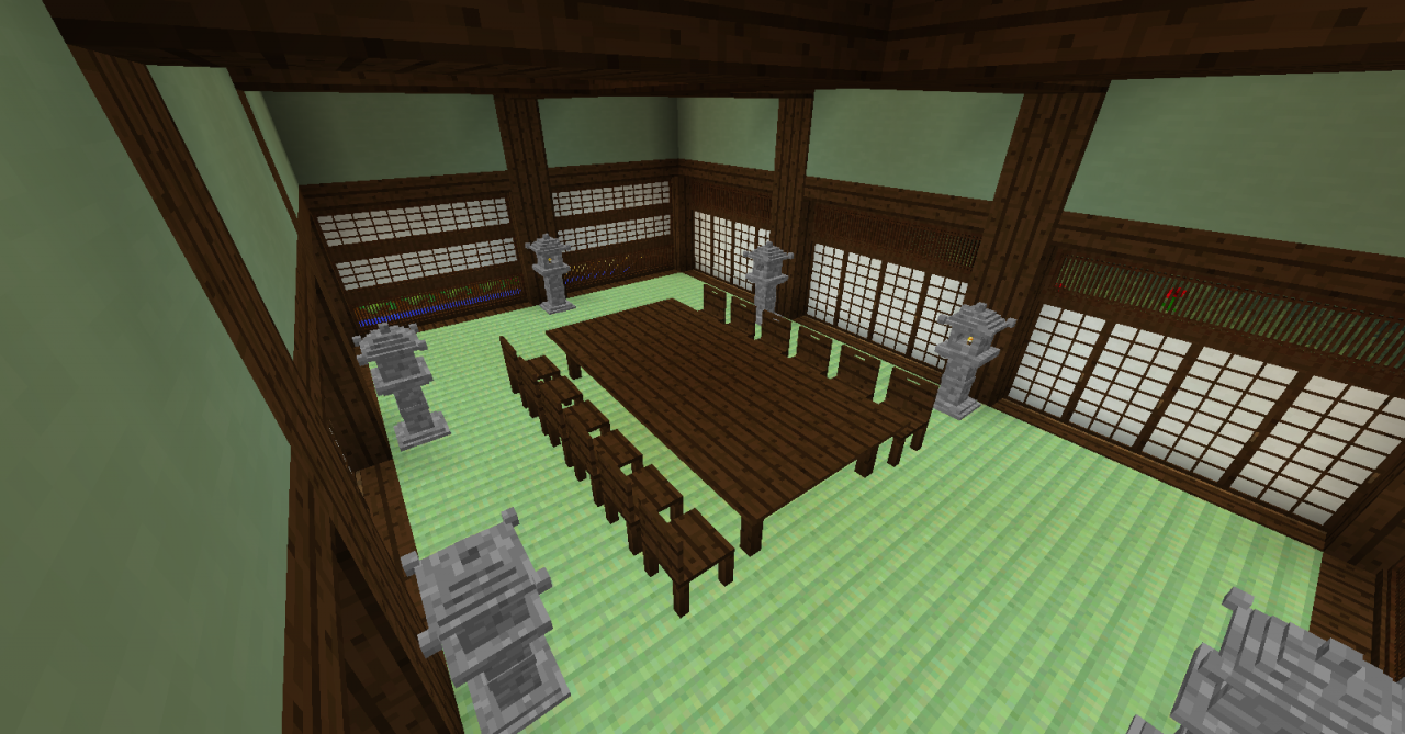 Traditional Japanese Compound Minecraft Map