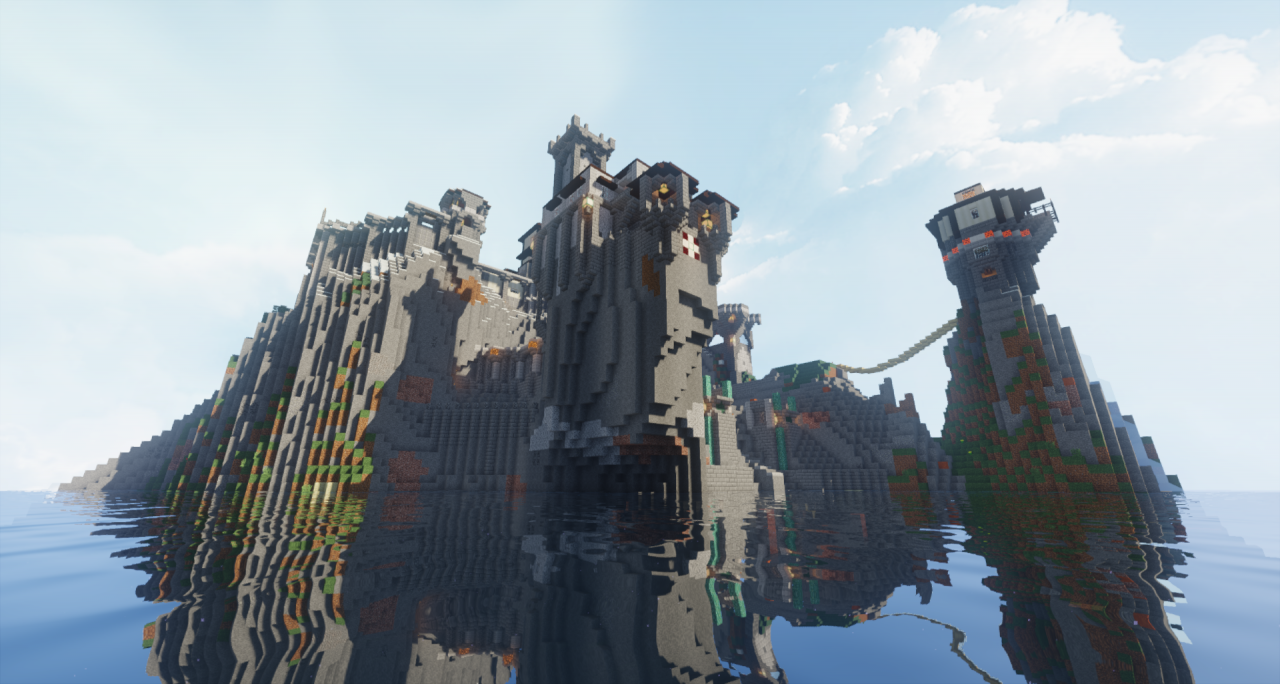 The Costal Castle Minecraft Map