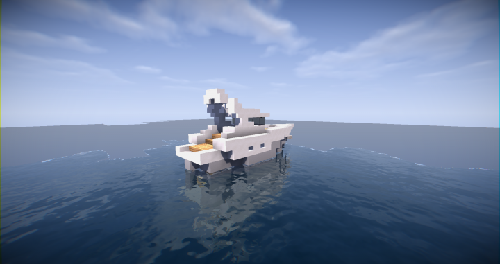 Small Modern Boat Minecraft Map