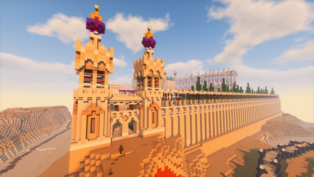 Chahkgri Palace - A Palace of Sands Minecraft Map