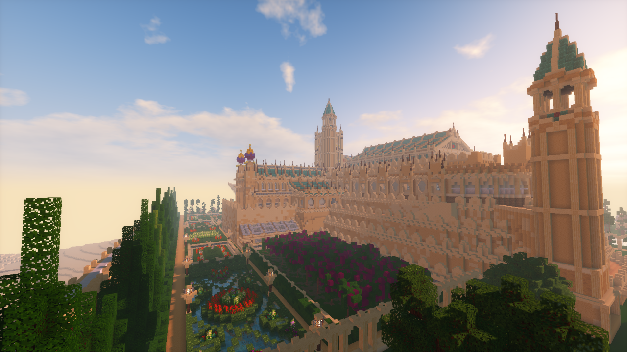 Chahkgri Palace - A Palace of Sands Minecraft Map