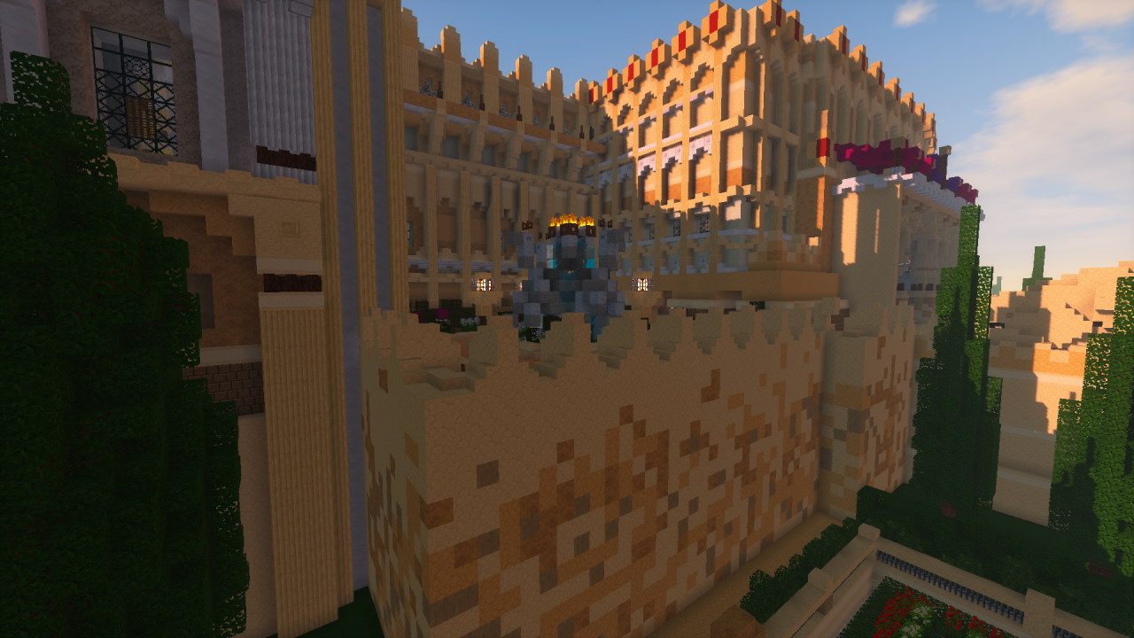 Chahkgri Palace - A Palace of Sands Minecraft Map