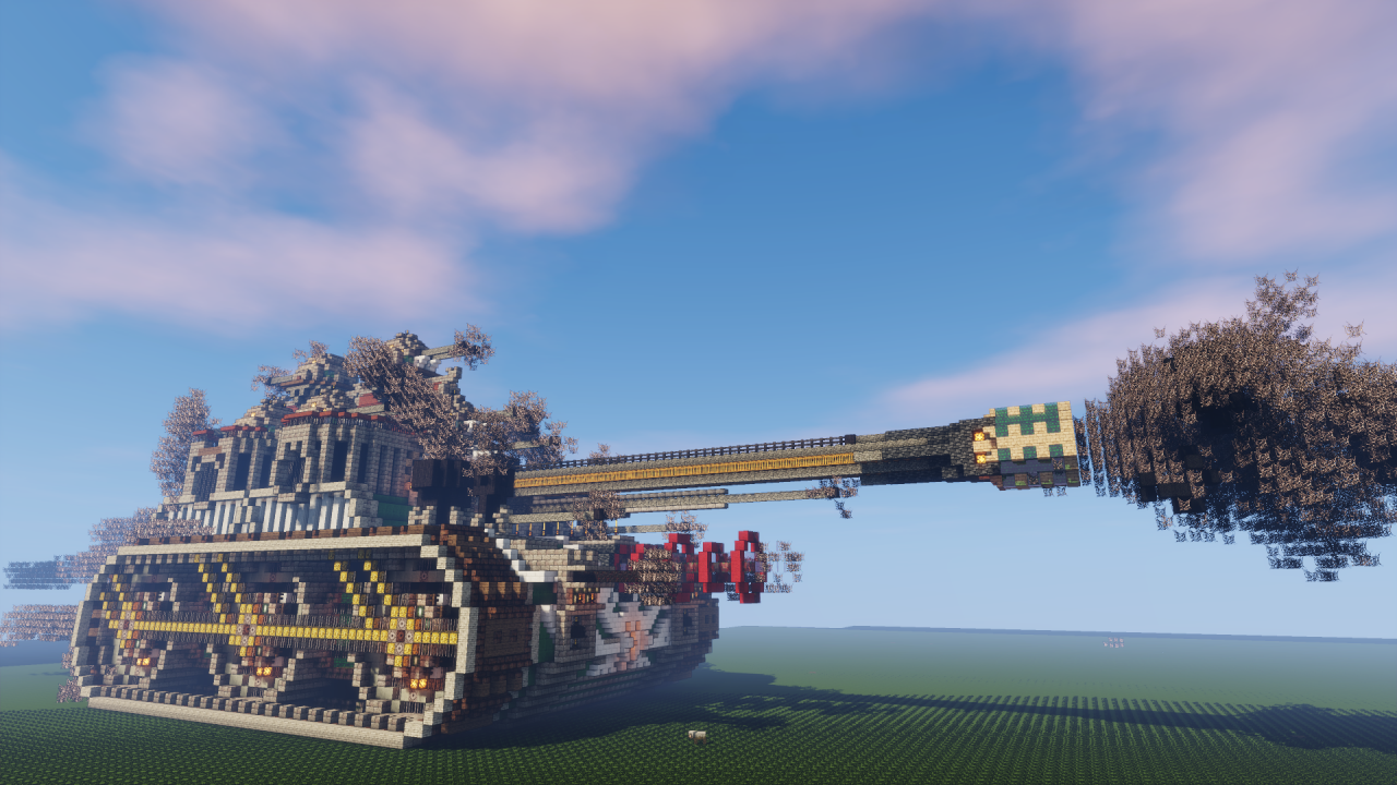 EPIC STEAMPUNK TANK [DOWNLOAD] Minecraft Map