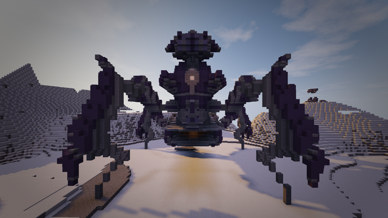 Halo 3 Scarab Minecraft Map