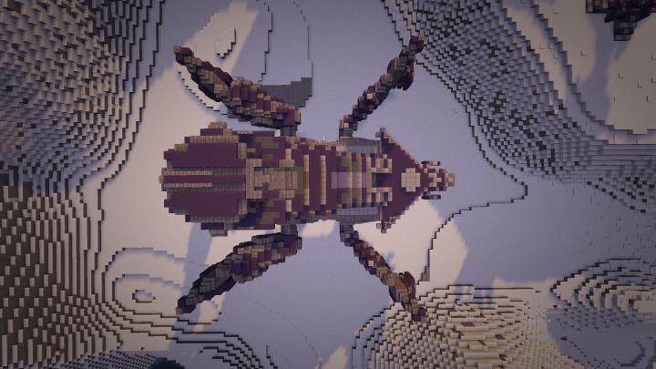 Halo 3 Scarab Minecraft Map