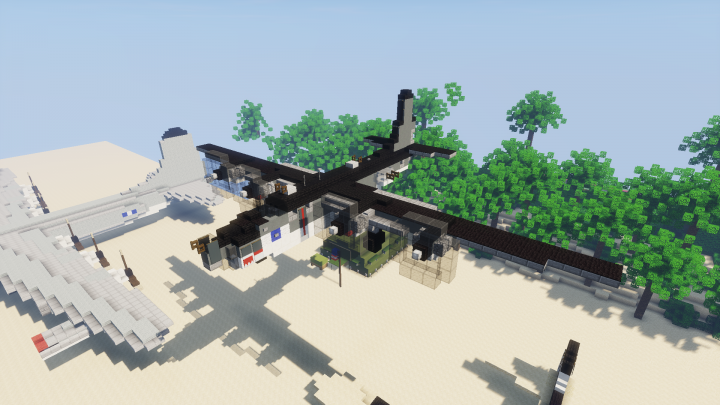Warbirds-Pack Famous World War II AIrcraft 1,5:1UPDATE Minecraft Map