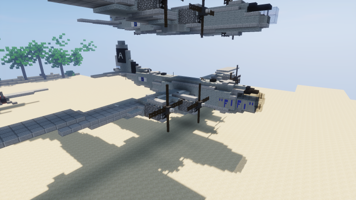 Warbirds-Pack Famous World War II AIrcraft 1,5:1UPDATE Minecraft Map