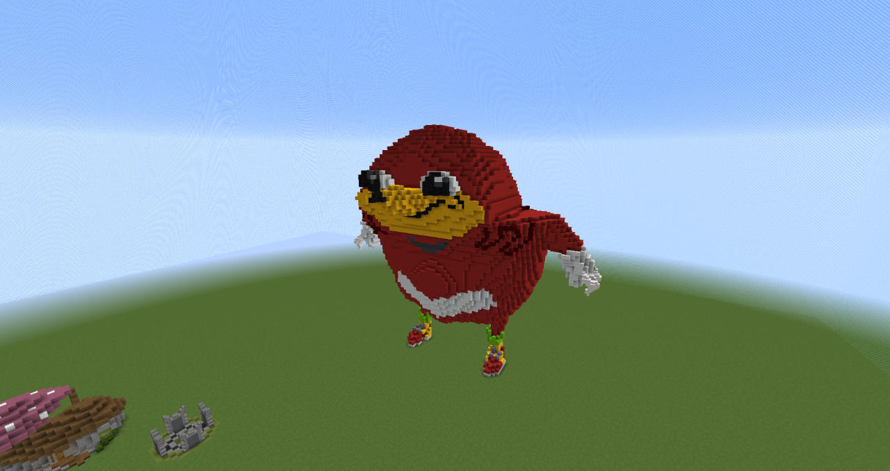 Ugandan Knuckles! Do u know da wae? Minecraft Map