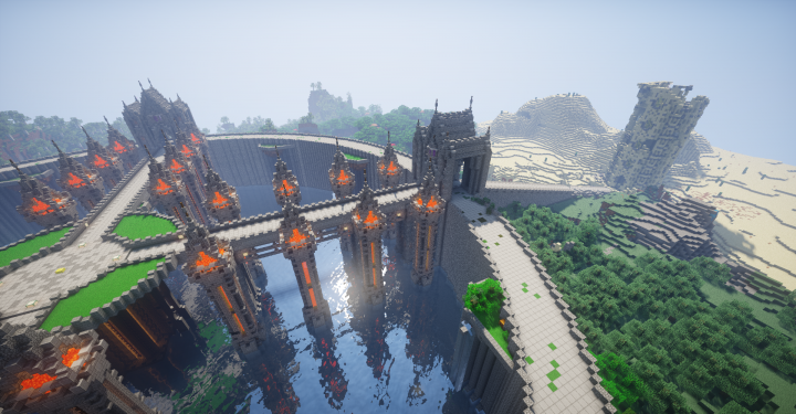 Gothic style building Minecraft Map