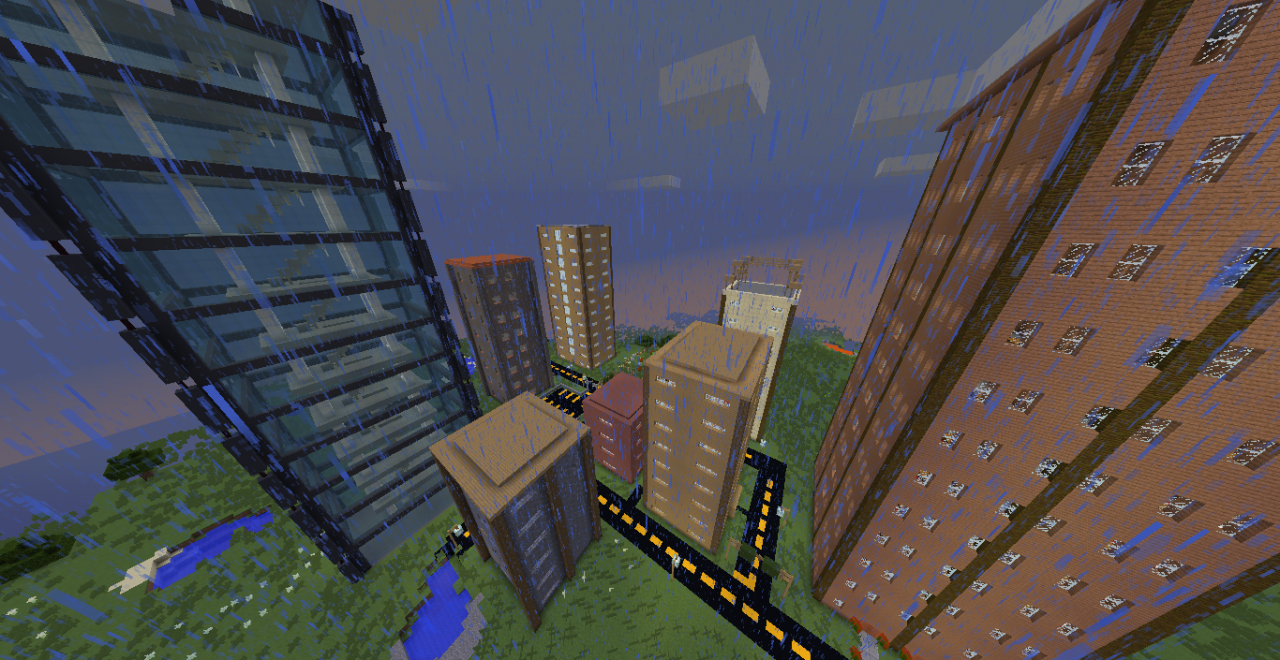 Skyline City v0.1 Minecraft Map