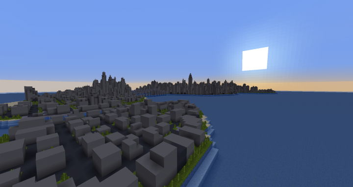 Miniature Island City Minecraft Map