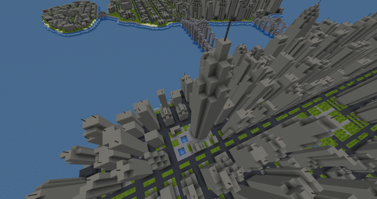 Miniature Island City Minecraft Map