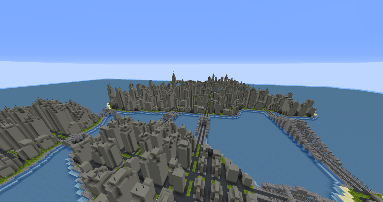 Miniature Island City Minecraft Map