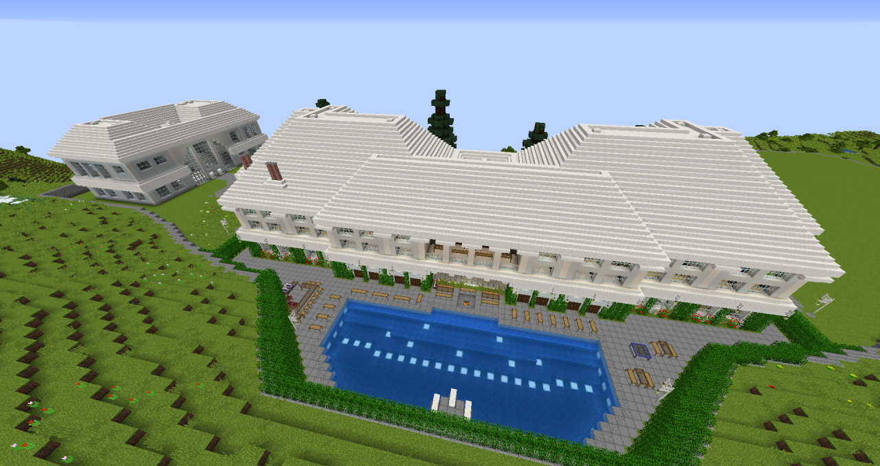Aquafina Mansion Minecraft Map
