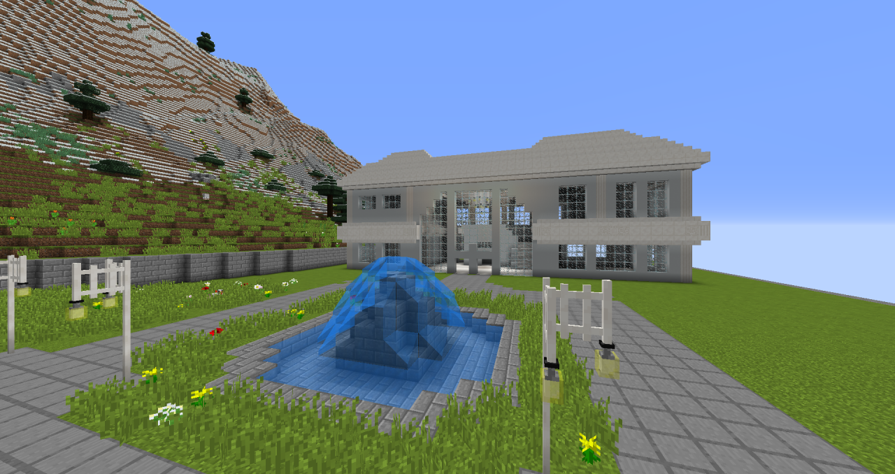 Aquafina Mansion Minecraft Map