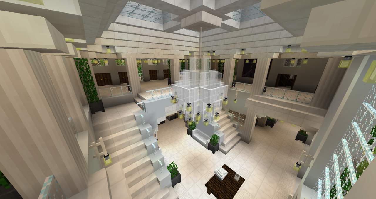 Aquafina Mansion Minecraft Map