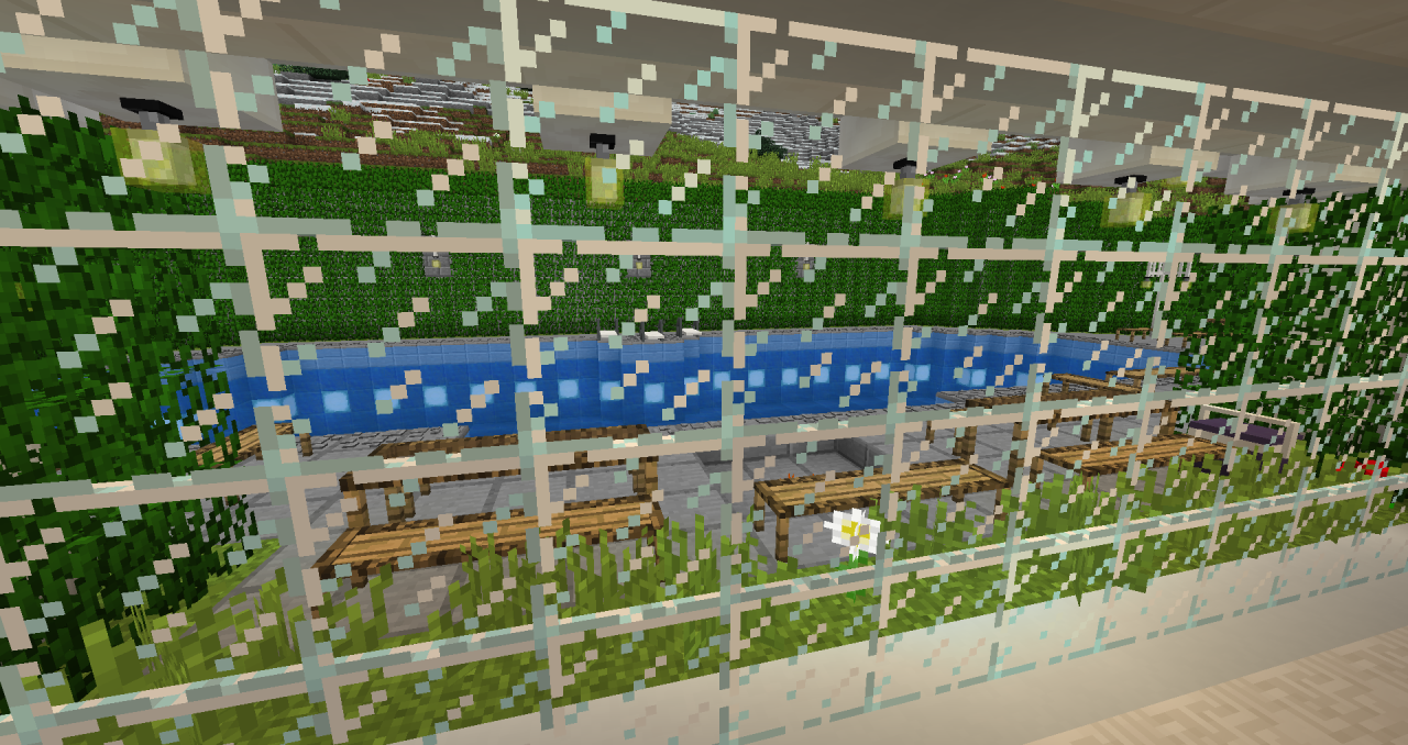 Aquafina Mansion Minecraft Map