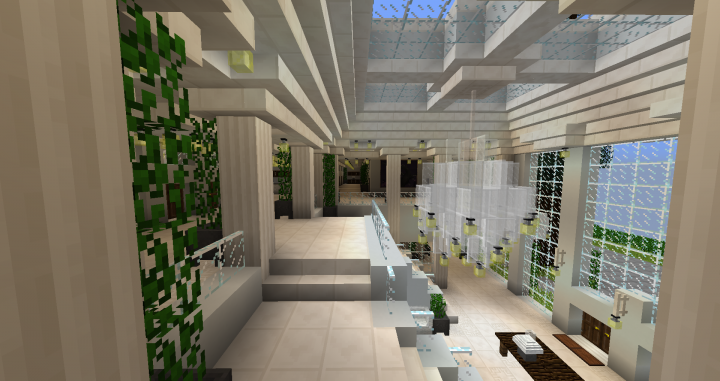 Aquafina Mansion Minecraft Map