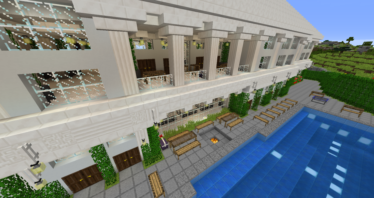 Aquafina Mansion Minecraft Map
